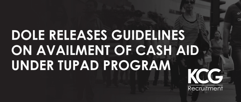 DOLE Releases Guidelines on Cash Aid under TUPAD Program
